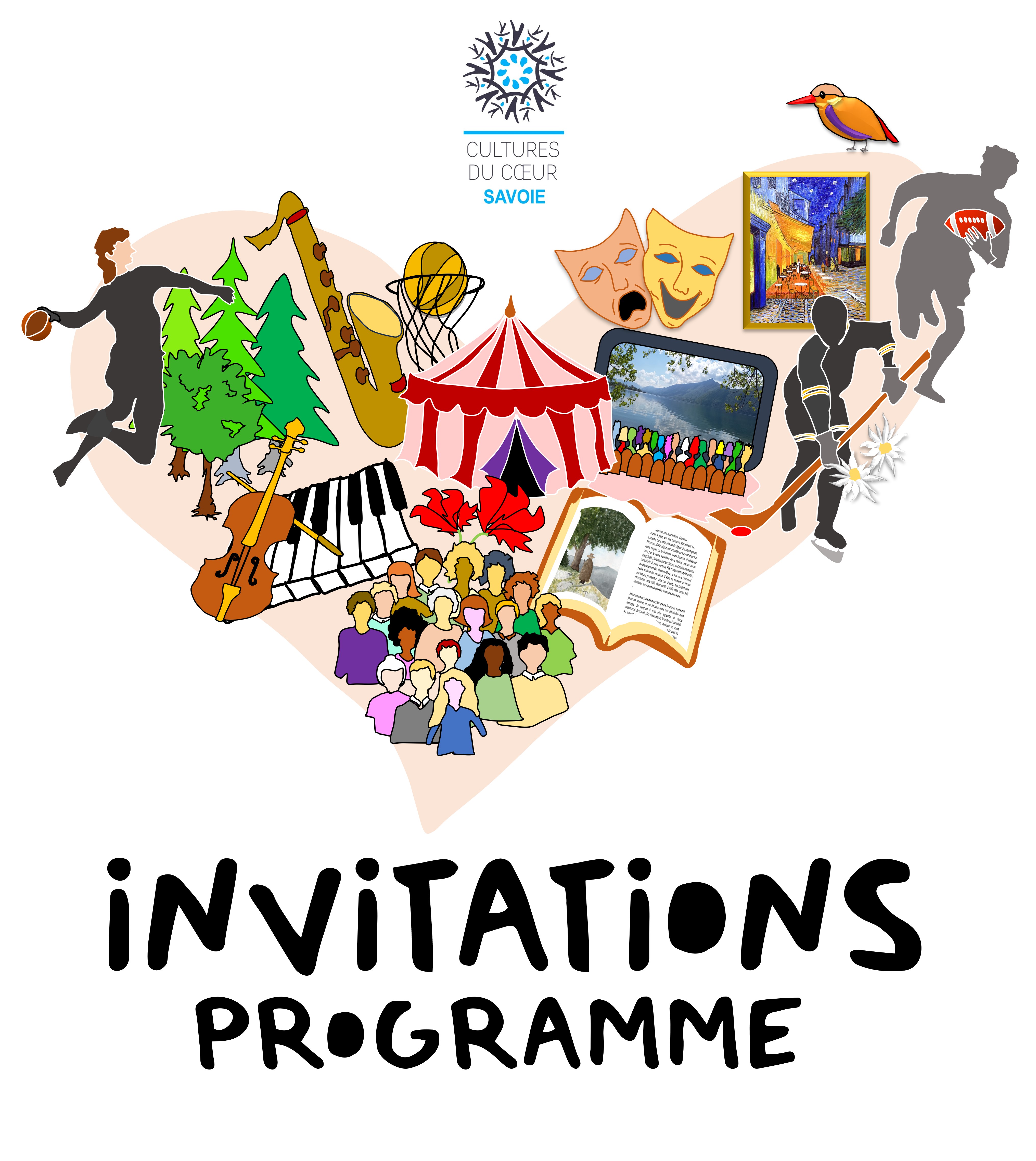 Invitations – Cultures du Cœur Savoie